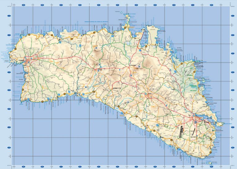 Mapas de Menorca Para Consultar e Imprimir - Isla de Menorca